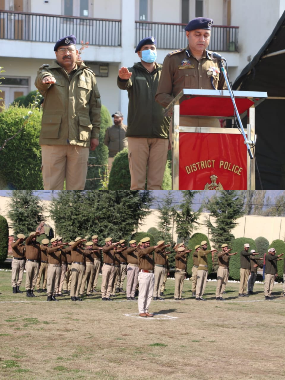 Police held ‘Pledge taking Ceremonies’ throughout the Kashmir valley ...
